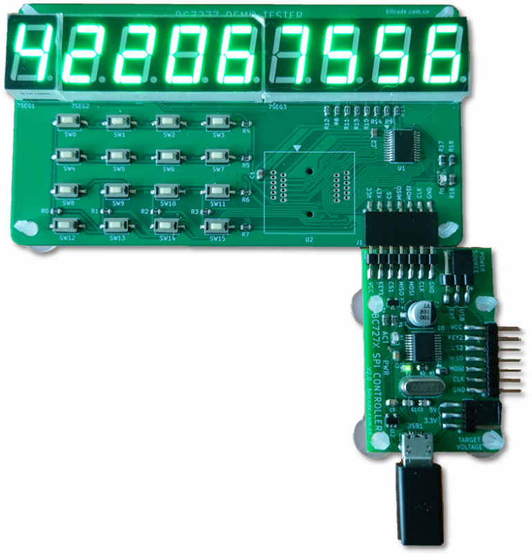 BC727x控制板(USB转SPI) – BitCode